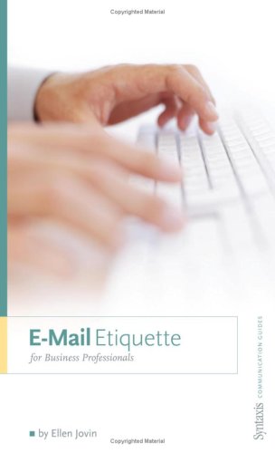 E-Mail Etiquette for Business Professionals : Amazon.in: Books