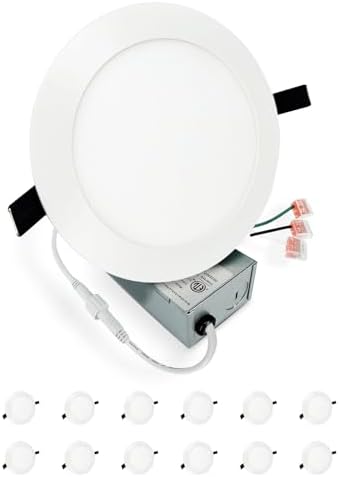 Halo 6 in. White LED Recessed Lighting Trim - Led Household Light Bulbs ...