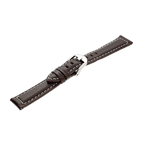 Titan 20MM BROWN Genuine Leather Strap for MEN : Amazon.in: Fashion