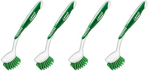 Amazon.com: Libman Curved Kitchen Brush, Cleaning Scrub Brushes ...