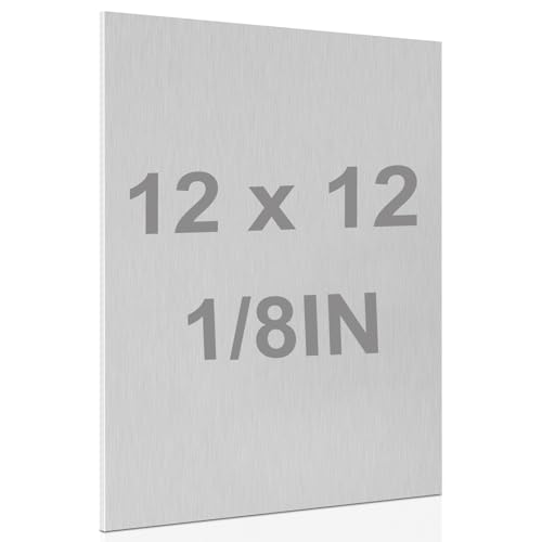 Snapklik.com : 6061 T651 Aluminum Sheet Metal 12 X 12 X 1/8 (0.125 ...