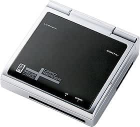 Amazon.com: Sanwa Supply ADR-10U2ALMBK Card Reader with USB 2.0 Case ...