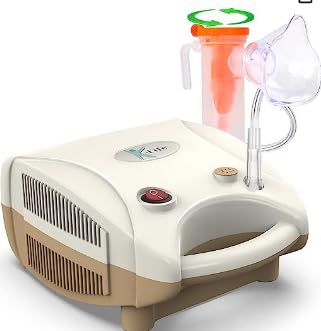 K Llfe Neb-101 Compressor Nebulizer Machine Kit with Child and Adult ...