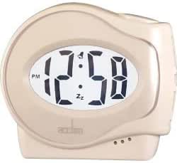 Acctim Alarm Clock. Blue case, Super brite LCD backlight, Crescendo ...