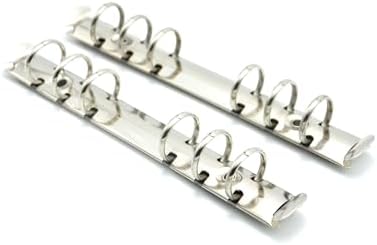 Amazon.com : JJNUSA 2 Pieces A6 Notebook 6-Hole Ring Binder Mechanisms ...