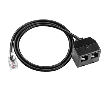 Telephone Training Splitter for RJ9 Headset, Phone Jack Splitter for ...