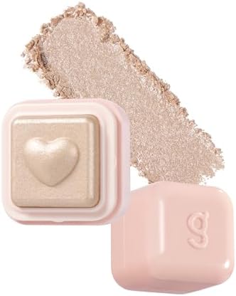 Amazon.com : COLORGRAM Milk Bling Heartlighter 01 Peach Heart | Silky ...