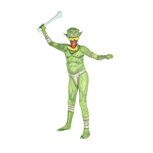Morphsuits Official Green Orc Jaw Dropper Monster Kids Halloween Fancy ...