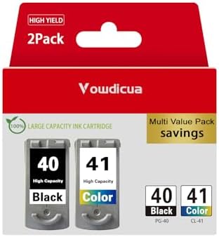 Amazon.com: PG-40 CL-41 Ink Cartridge Replacement for Canon 40 and 41 ...