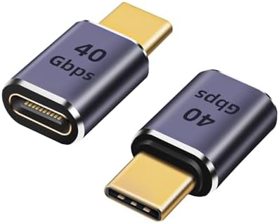 Amazon.com: GHQXZT USB C Extender Adapter 40Gbps, 8K 60Hz USB C Male to ...
