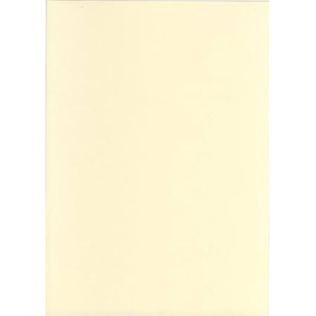 IVORY CREAM A4 Coloured Craft Card 160gsm x 50 Sheets : Amazon.co.uk ...