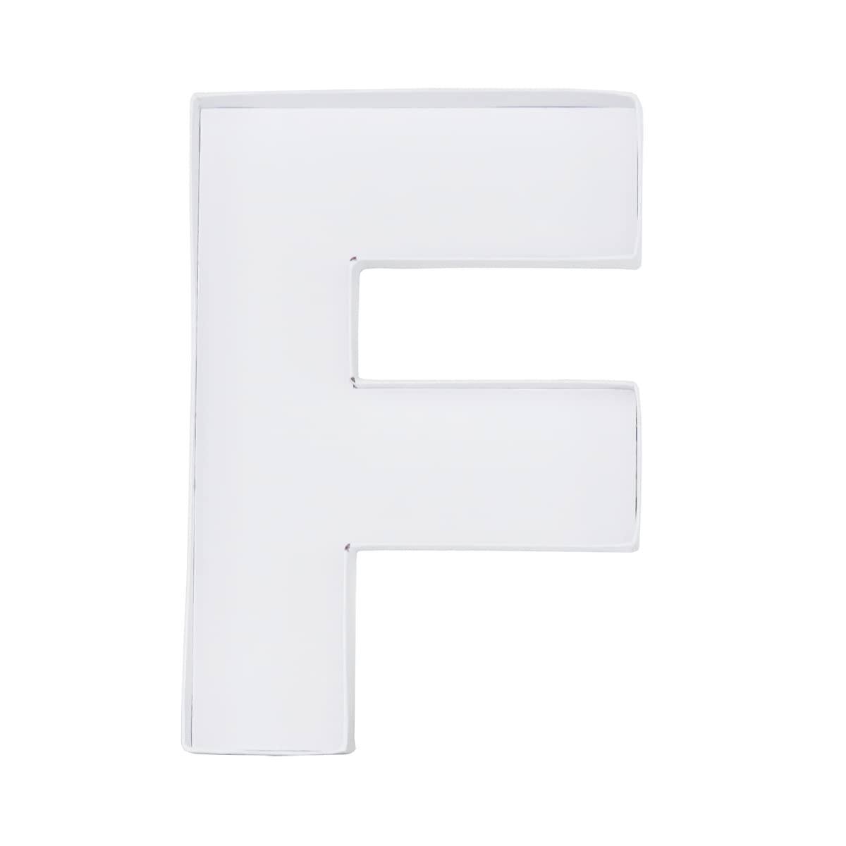 Snapklik.com : 8 Small Fillable Cardboard Letter Shaped Paper Mache Cutouts