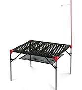 Amazon.co.jp: 【iClimb（アィクライム）】キャンプアルミテーブル