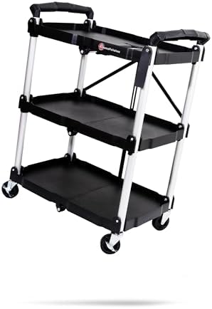 Amazon.com: Adam's Foldable Detailing Cart - Collapsible Storage ...