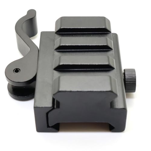 RALSPEC 2 x 3 Slot 20mm 1/2" Weaver Picatinny Quick Detach QD Rail ...