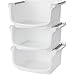 Amazon.com: Home-X - Small Nesting and Stackable Storage Bins, Set of 3 ...