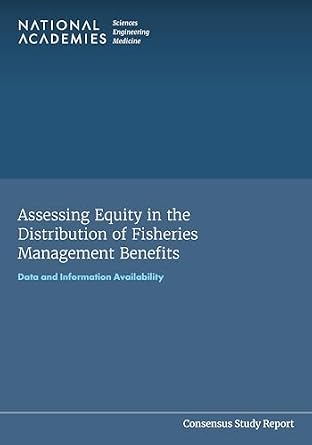 Assessing Equity in the Distribution of Fisheries Management Benefits ...