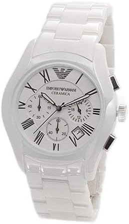 Amazon.co.jp: エンポリオアルマーニ メンズ 腕時計 クロノグラフ セラミックブレス AR1403 : ファッション