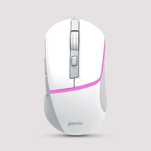 Amazon.in: Buy GEONIX Vintage M8 Wired Gaming Retro Fashion Mouse with ...