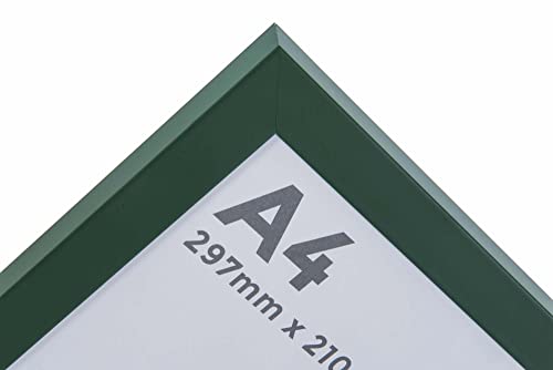 Wall Space A4 Green Frame | Modern A4 Green Picture Frame 297×210 | A4 ...