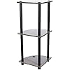 Amazon.com: Furinno Turn-N-Tube 3-Tier Corner Display Rack Multipurpose ...