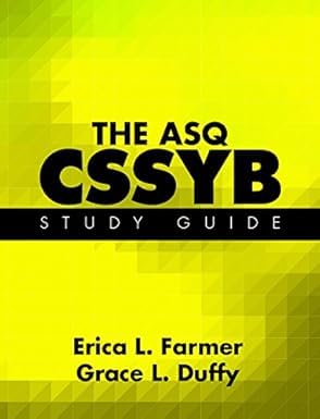 Buy The ASQ CSSYB Study Guide Book Online at Low Prices in India | The ...