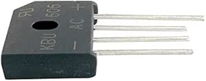 Amazon.com: Phoncoo 10PCS 6A 600V diode Bridge Rectifier kbu606 : Toys ...