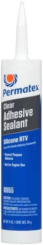 Amazon.com: Permatex 80855 Clear RTV Silicone Adhesive Sealant ...