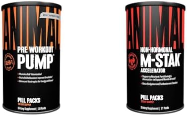 Amazon.com: Animal Pump Preworkout (30 Count) M-Stak Muscle Building ...