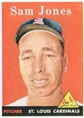 Amazon.com: 1958 Topps Regular (Baseball) Card# 287 sam jones of the St ...