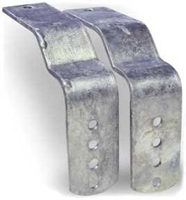 Amazon.com: Tie Down Engineering Offset Fender Mounting Brackets W ...