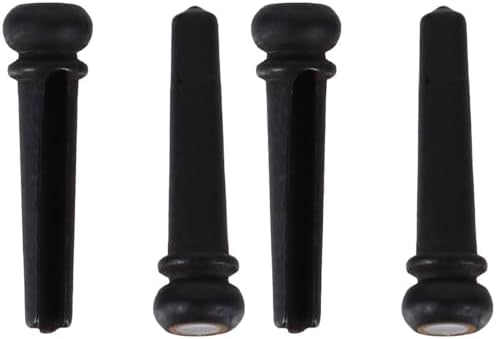 Amazon.com: Abaodam 4 Pcs Fixed Vertebra Bass Bridge Pins Acoustic ...