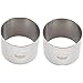 Amazon.com: (Pack of 2) Round Food Ring, Stainless Steel (2.75" D x 2 ...