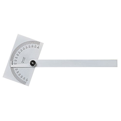 Starrett C183 Steel Protractor, 0 to 180 degrees; 6 inch: Amazon.com: Tools & Home Improvement