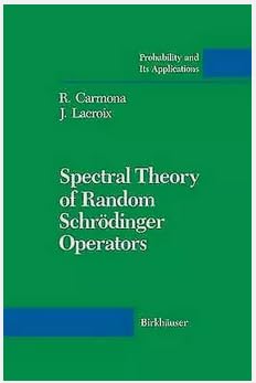 Amazon | Spectral Theory of Random Schroedinger Operators (Probability ...