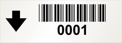 Amazon.com : Warehouse Barcode Labels, Racks - 3" x 8½", Reflective ...