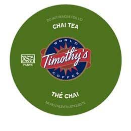Amazon.com: Timothy's World Coffee Chai Tea K-Cups : Grocery & Gourmet Food