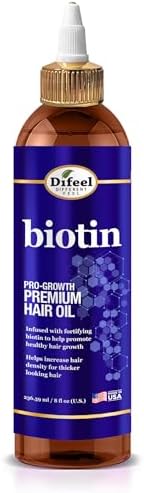Amazon.com: Difeel Biotin Pro Growth Premium Hair Oil 8 oz. - Infused ...