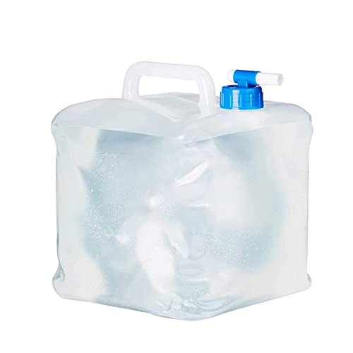 Folding Canister, Foldable Water Container with Tap, Tap, Screw Lid ...