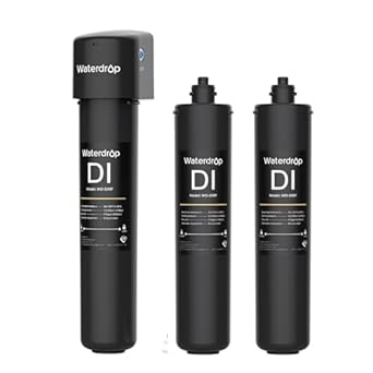 Waterdrop RODI Deionization Water Filter System, Resin Filter with WD ...