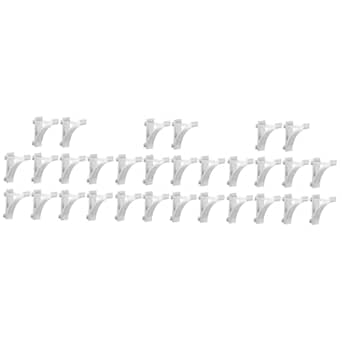 Amazon.com: HOMOCONO 30 Pcs Support Buttons Mini Shelf Freezer Shelf ...