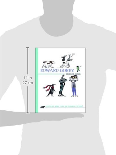 Snapklik.com : Edward Gorey Sticker Book