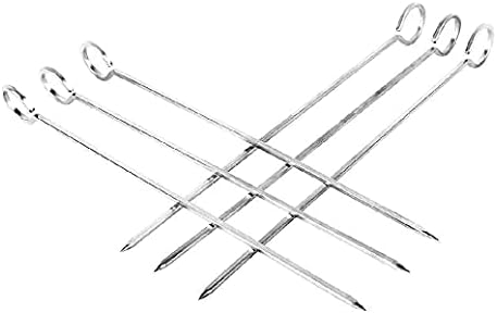Buy Stainless Steel Barbeque Rods (Skewers),Kebab Grilling,Tools for ...