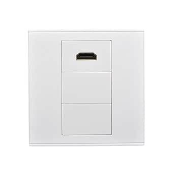 Multimedia Wall Socket Modular Faceplate 86 Type Socket Faceplate 90 ...
