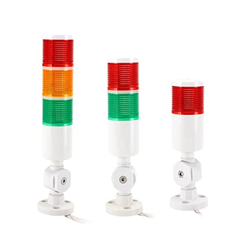 Snapklik.com : 3Pcs Led Signal Tower Stack Lights, Industrial Signal ...