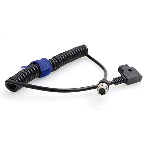 Eonvic D-Tap to 20 Pin Hirose Cable for Fujinon Cabrio Lens (Coiled ...