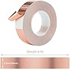 Aobuviou Copper Tape Slug Repellent uk 25mm x 20m Copper Foil Copper ...