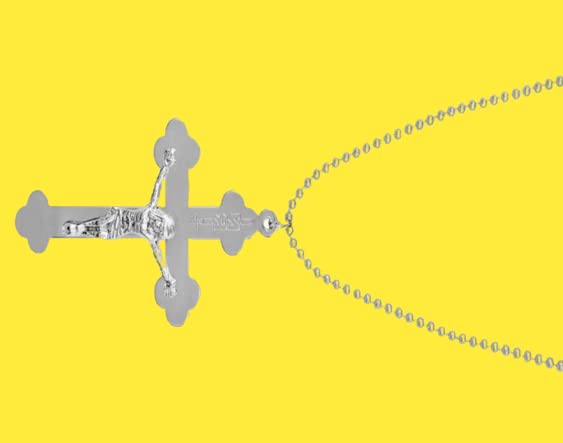 Buy Dynamic Retail Global Jesus Cross Chain Christian Locket Pendant ...