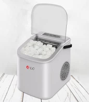 DLC-37564 DLC Ice maker 9 cut at a time | 112W, 1.1 L White : Amazon.ae ...