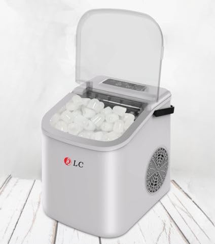 DLC-37564 DLC Ice maker 9 cut at a time | 112W, 1.1 L White : Amazon.ae ...